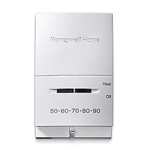 Honeywell Home CT53K Standard Millivolt Heat Only Manual Thermostat