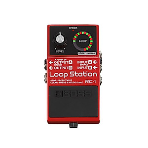 Boss RC-1 Loop Station and DS-1 Distortion Pedal Bundle
