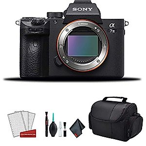 Sony Alpha a7 III Full Frame Mirrorless Digital Camera (Body Only) ILCE7M3/B - Bundle Kit (Renewed)