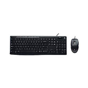 Logitech Media Combo MK200 Full-Size Keyboard and High-Definition Optical Mouse (920-002714)