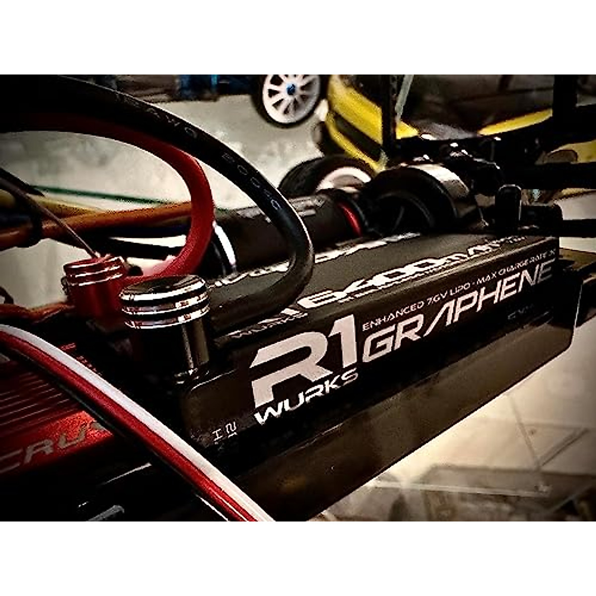 AEI Hobby 2Pcs Heatsink Bullet Plug Grips with 4mm 5mm 4-5mm Bullets (Black/Red) (4-5mm Bullets)