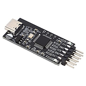 Development Downloader, DC5V Plug and Play Stable Practical Driver Free USB Communication Emulator Burner for Industrial