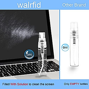 Laptop Screen Keyboard Earbud Cleaner Kit for Airpods Pro MacBook iPad iPhone iPod, walrfid Touchscreen Airpod Cleaning Pen Brush Tool Key Remover for PC Monitor TV Phone Computer Headphone - Blue