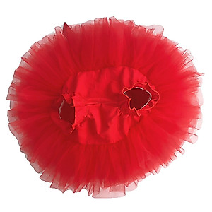 Dancina Baby Bloomer Romper Tutu Skirt Ages 6-24 Months Red