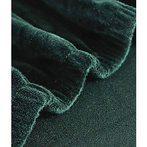 IMYOGI High Stretch Sofa Covers Sofa Slipcover, Stretch Velvet Couch Covers for Sofa Covers for Living Room for Dogs, Sofa Slipcover,Couch Slipcover-4 Seater+4 Seater-Blue