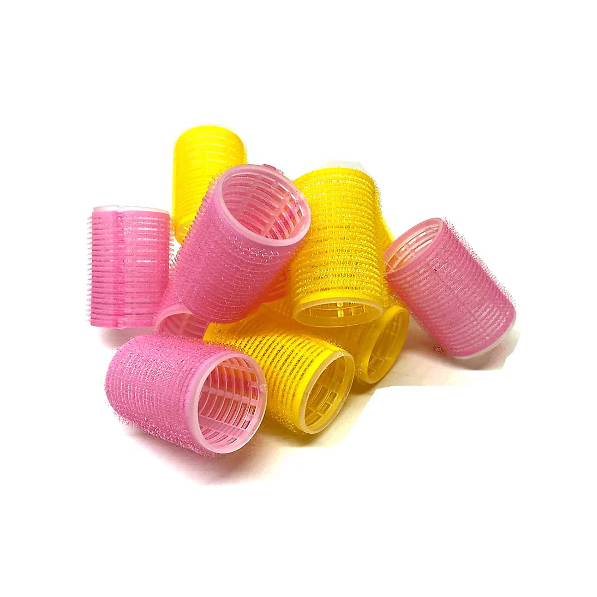 Set of 12-40mm (1-1/2”) Self Grip Hair Rollers Pro Salon Hairdressing Curlers Large For Long Hair