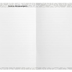 2023-2024 Silver Glitter (Bilingual French) Pocket Planner