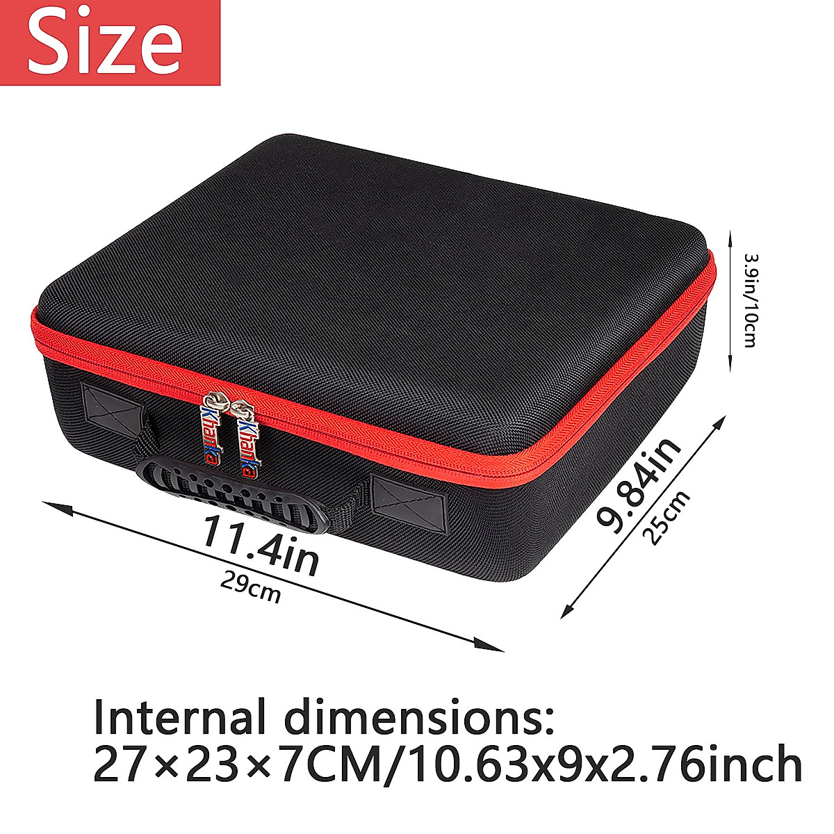 khanka Hard Storage Case Replacement for Milwaukee M18 FUEL D-HANDLE JIG SAW ‎2737-20, Case Only