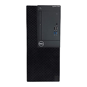 Dell OptiPlex 3050 -T Intel Core i7-6700 3.4 GHz, 16GB RAM, 512 GB Solid State Drive, DVDRW, Windows 10 Pro 64bit, (Renewed)
