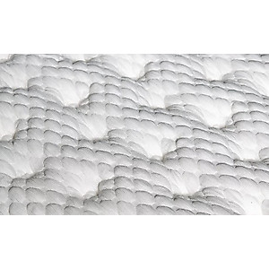 Mielmoon & Elegance Hybrid Mattress Heavy Duty Support-Firm Premium Luxury Motion Isolation/White-Black Natural Latex/Back Pain Relief, Made in USA (Firm,Full XL)