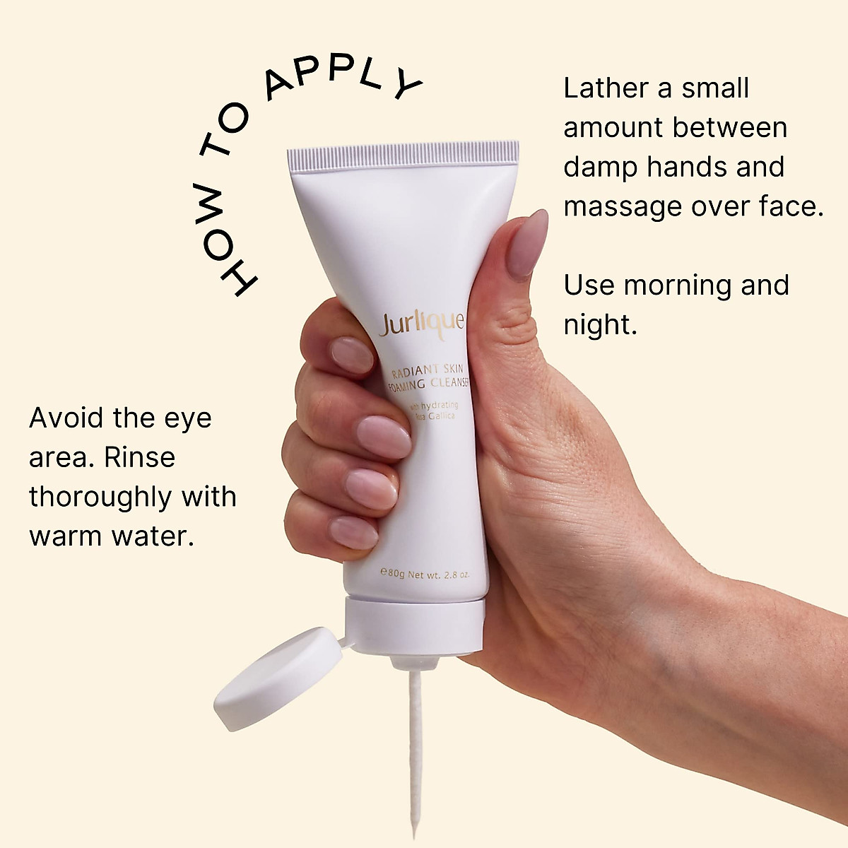 Jurlique Radiant Skin Foaming Facial Cleanser , 2.8 Oz (Pack of 1)