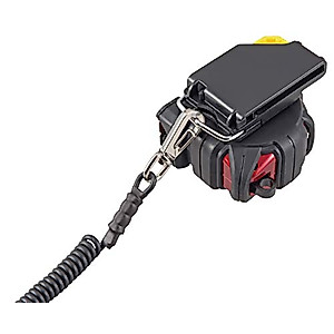 TAJIMA Tape Measure - SAE & Metric Scale 16ft/5m x 1 inch GS-Lock Measuring Tape with Acrylic Coated Blade & Safety Belt Holder - GSSF-165MBW