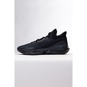 Nike Men's Renew Elevate III Basketball Shoes, Black/Black-Anthracite, 10.5 US