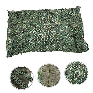 Yardwe 1pc Camouflage Camouflage Net Camo Mesh Hunting Blind Netting Shade Net Tarp Sunshade Mesh Nylon Camouflage Hunting Netting Camouflage Protective Nets Camouflage Netting Heavy Cs