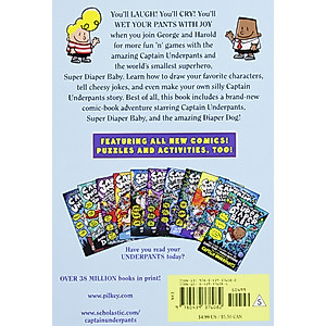 Captain Underpants 10 Books Collection