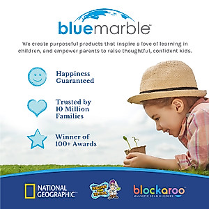 NATIONAL GEOGRAPHIC Amazing Chemistry Set - Chemistry Kit with 45 Science Experiments Including Crystal Growing and Reactions, Science Kit for Kids, STEM Gift for Boys and Girls (Amazon Exclusive)