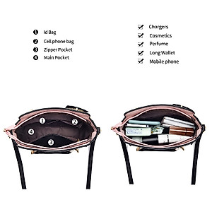 Xiaoyu Fashion Purses and Handbags for Women Ladies Crossbody Bags Top Handle Satchel Shoulder Bags Small Totes (White)