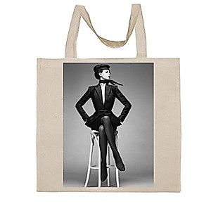FC Carino Lindsey Wixson - A Nice Graphic Cotton Canvas Tote Bag FCA #FCAG769844