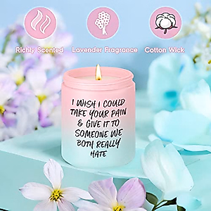 GSPY Candles, Get Well Soon Gifts for Women - Get Well Gifts, Sympathy Gift - Surgery Recovery, Feel Better, Grieving, Condolence, Divorce, Sorry for Your Loss, Chemo, Cancer Gifts for Women