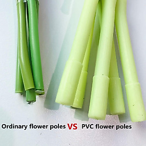 5 Pcs Artificial Tulip Flowers PVC Real Touch Tulips Artificial Flower Plastic Bouquet Table Centerpieces Arrangement Gift for Home Office Party Wedding Birthday Garden Store Decoration (Big Red)