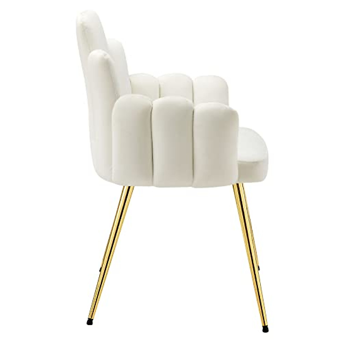Modway Viceroy Dining Chairs, Gold White