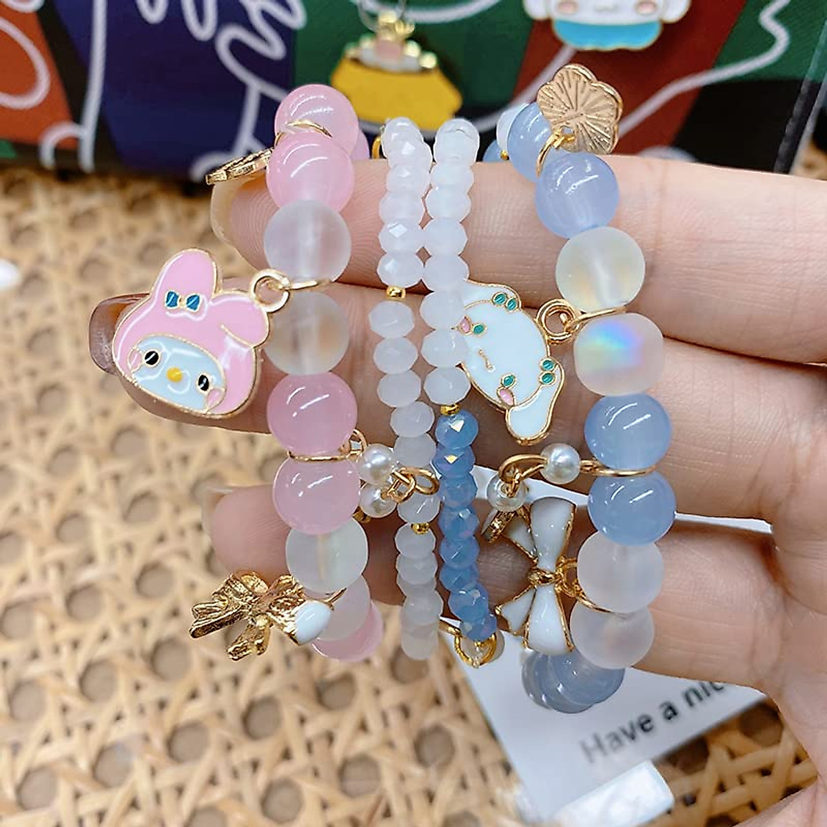 6 PCS Cartoon Gift Set for Women Lover Bestie Kawaii and Gift Set Party Favor Pack