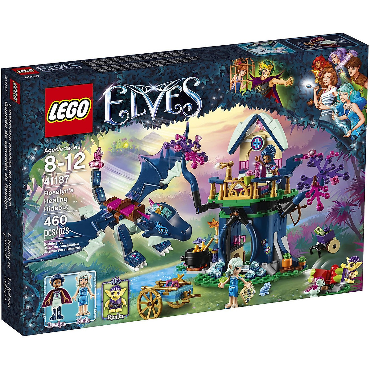 LEGO Elves Rosalyn's Healing Hideout 41187 Building Kit (460 Piece)