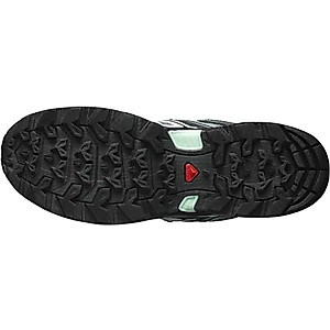 Salomon X Ultra Pioneer CLIMASALOMON Waterproof Hiking Shoes for Women, Stormy Weather/Alloy/Yucca, 7.5