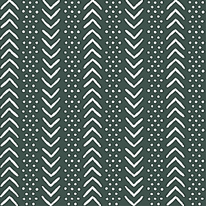 Bebe au Lait Premium Muslin Changing Pad Cover - Elasticized Fit, Safety Strap Holes, 2-Layer Muslin Blend, Fits Standard Baby Changing Pad up to 36" X 18" X 6"- One Size, Mudcloth