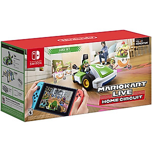 Nintendo 2020 Newest - Mario Kart Live: Home Circuit - Luigi Set Edition - Holiday Family Gaming Bundle Switch, Switch Lite - Green