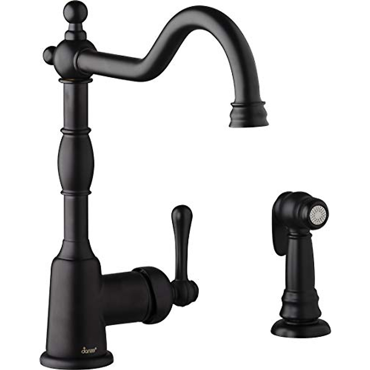 Gerber D401157BS Kitchen Faucet, Satin Black