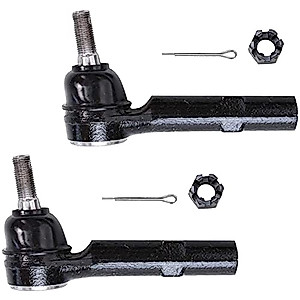 Detroit Axle - Front 6pc Suspension Kit for 2008-2017 Buick Enclave Chevy Traverse 2007-2016 Acadia Saturn Outlook 2 Lower Control Arms with Ball Joints 2 Sway Bars 2 Outer Tie Rods Replacement