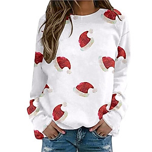 Christmas Shirts Womens Zip up Hoodie Women Christmas Trees Xmas Snowflake Cute Cardigan Spring Fall Jackets Fall 2023 Trendy Flutter Sleeve Women Shacket Sequin Dress for Women Novelty Letter Print