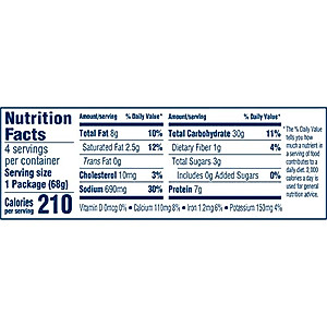 Kraft Deluxe Original Easy Microwavable Macaroni and Cheese Cups (4 ct Pack, 2.39 oz Cups)