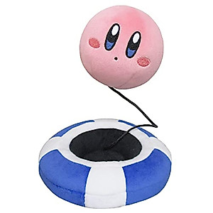 Sanei Boeki Kirby 30th Plush Toy, Hole in One, Height 3.7 inches (9.5 cm)
