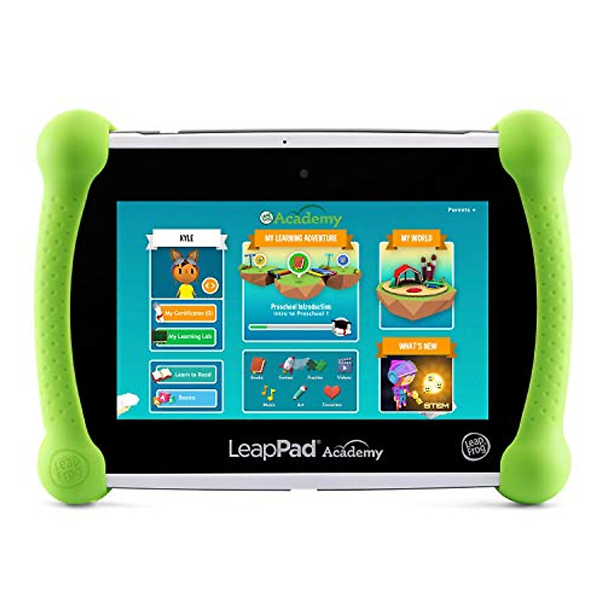 LeapFrog LeapPad Academy Kids’ Learning Tablet, Green