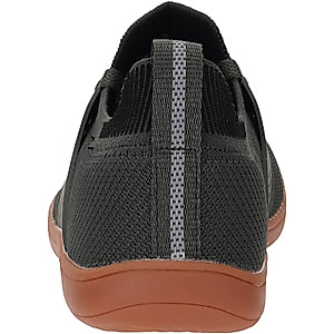 WHITIN Men's Extra Wide Width Trail Running Shoes Minimalist Barefoot Low Zero Drop Size 11W Gym Workout Fitness Sneakers Weightlifting Green Gum 44