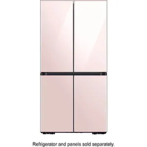 SAMSUNG RAF18DBB32 Bespoke 4-Door Flex Refrigerator Panel - Bottom Panel - Rose Pink Glass