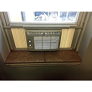 ACeBrace Air Conditioner Support for standard window Air Conditioners - Universal AC Window Bracket- Air Conditioner Support - Window Guard and Air Conditioner Support.