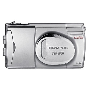OM SYSTEM OLYMPUS Camedia D-550 3MP Digital Camera w/2.8x Optical Zoom