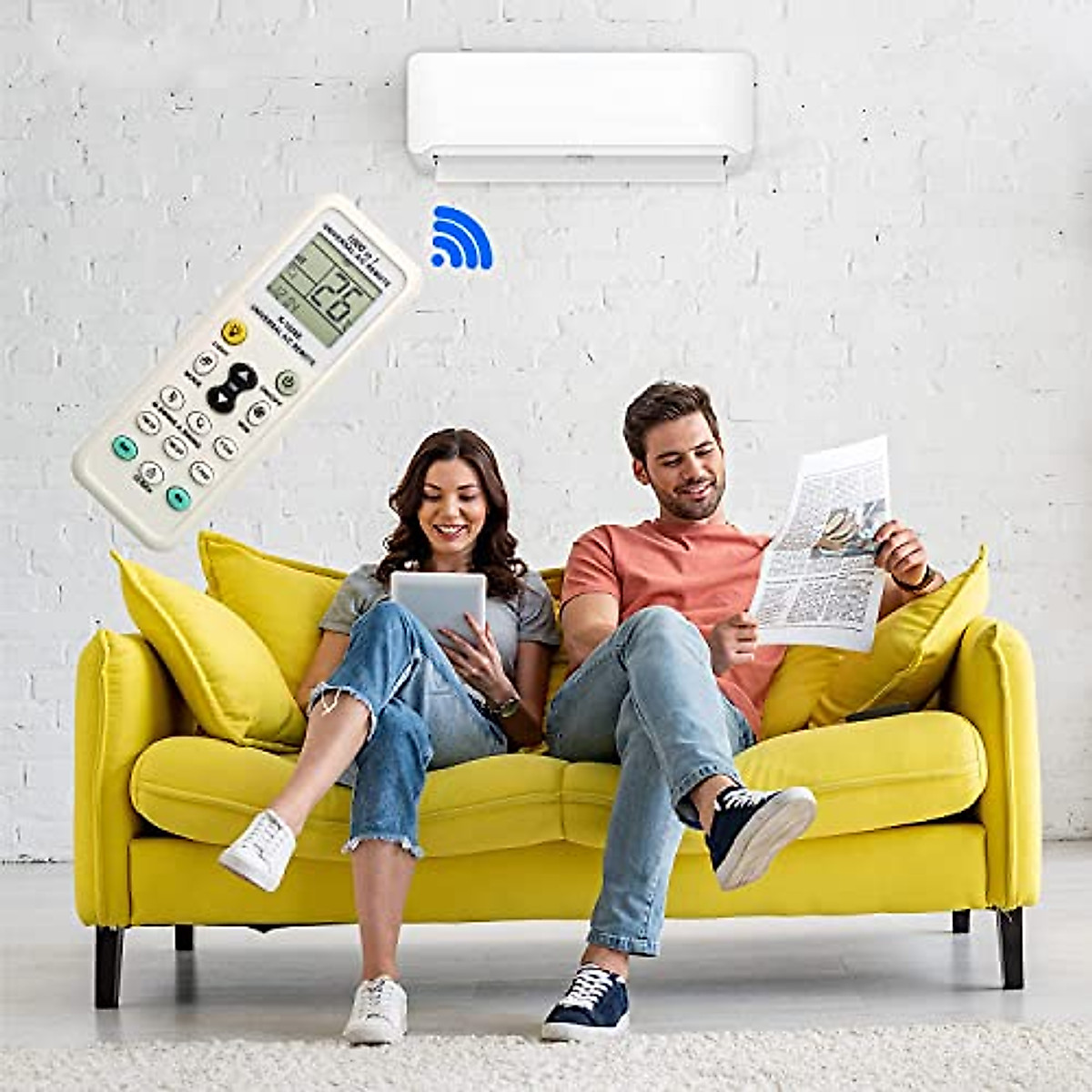 Universal A/C Air Conditioner Remote Control for Samsung Panasonic LG Fujitsu Sharp Gree Guangda Guqiao Haier Helton Hemilton Hicon Hisense Hitachi