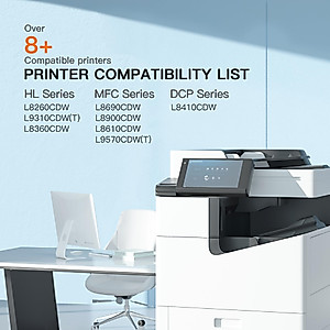 E-Z Ink (TM) Compatible Toner Cartridge Replacement for Brother TN-433 TN433 TN433bk TN431 Compatible with HL-L8260CDW HL-L8360CDW MFC-L8610CDW MFC-L8900CDW (1 Yellow, 1 Pack)