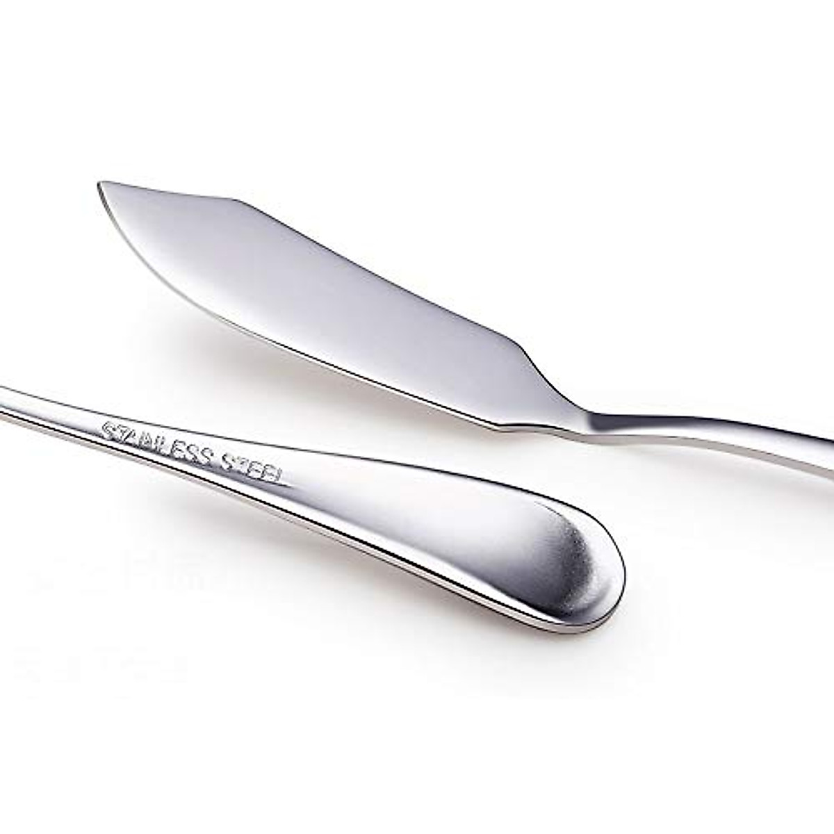 NAWOVAO Butter Knife Stainless Steel Butter Spreader, 4 Pack 5.7 inch Breakfast Spreads for Cheese and Condiments