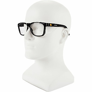 KleenGuard™ V30 Maverick Eye Protection (49309), with KleenVision™ Anti-Fog Coating, Clear Lenses, Black Frame (Qty 1)