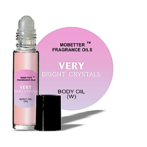 Very Bright Crystals Perfume Women Fragrance Body Oil by Mobetter Fragrance Oils