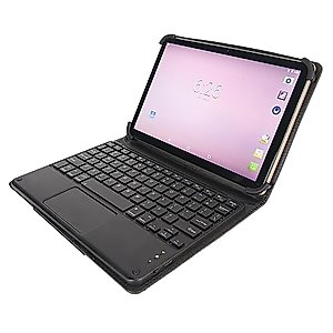 Haofy Tablet PC, 4G LTE 5G WiFi Office Tablet 10.1 Inch FHD 8GB RAM 256GB ROM with Keyboard for Travel (US Plug)