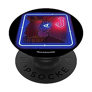 Twin Peaks One Eyed Jack Neon Sign PopSockets PopGrip: Swappable Grip for Phones & Tablets