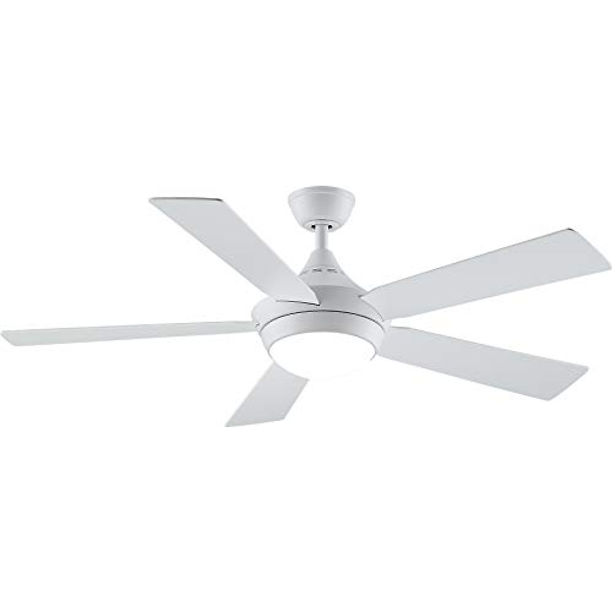 Fanimation Celano v2 Indoor Ceiling Fan with Matte White Blades and LED Light Kit 52 inch - Matte White