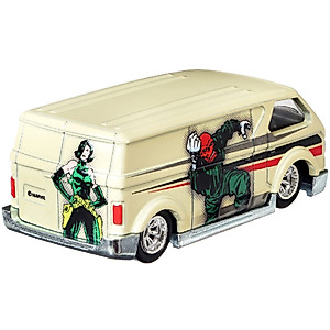 Hot Wheels Toy Car,1:64 Scale Premium Die-Cast MBK Van, Real Riders Tires, Metal/Metal Chassis & Body, Pop Culture Deco for Kids & Collectors