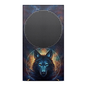 Head Case Designs Officially Licensed Jonas "JoJoesArt" Jödicke Dreamcatcher Wolf Art Mix Vinyl Sticker Gaming Skin Decal Cover Compatible With Xbox Series S Console